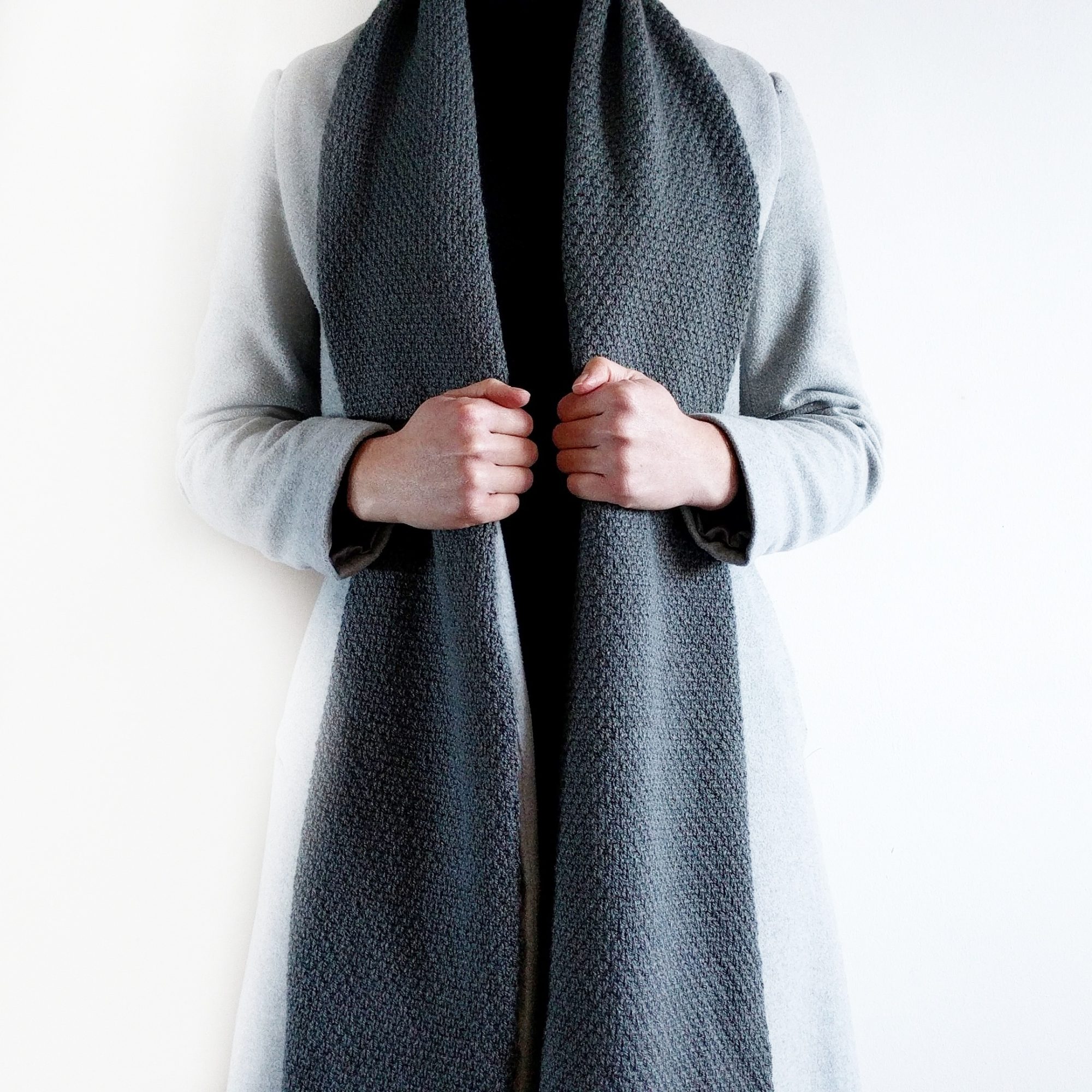WOVEN SCARF KNITTING PATTERN by KNITS PLEASE – Knits Please