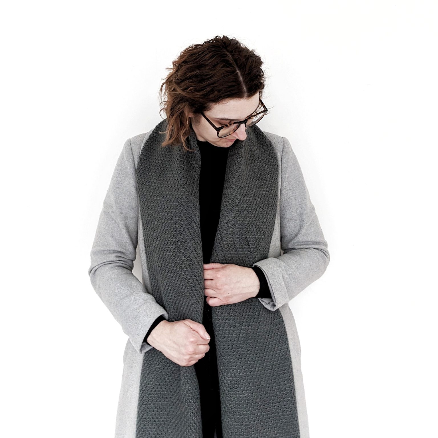 WOVEN SCARF KNITTING PATTERN by KNITS PLEASE – Knits Please