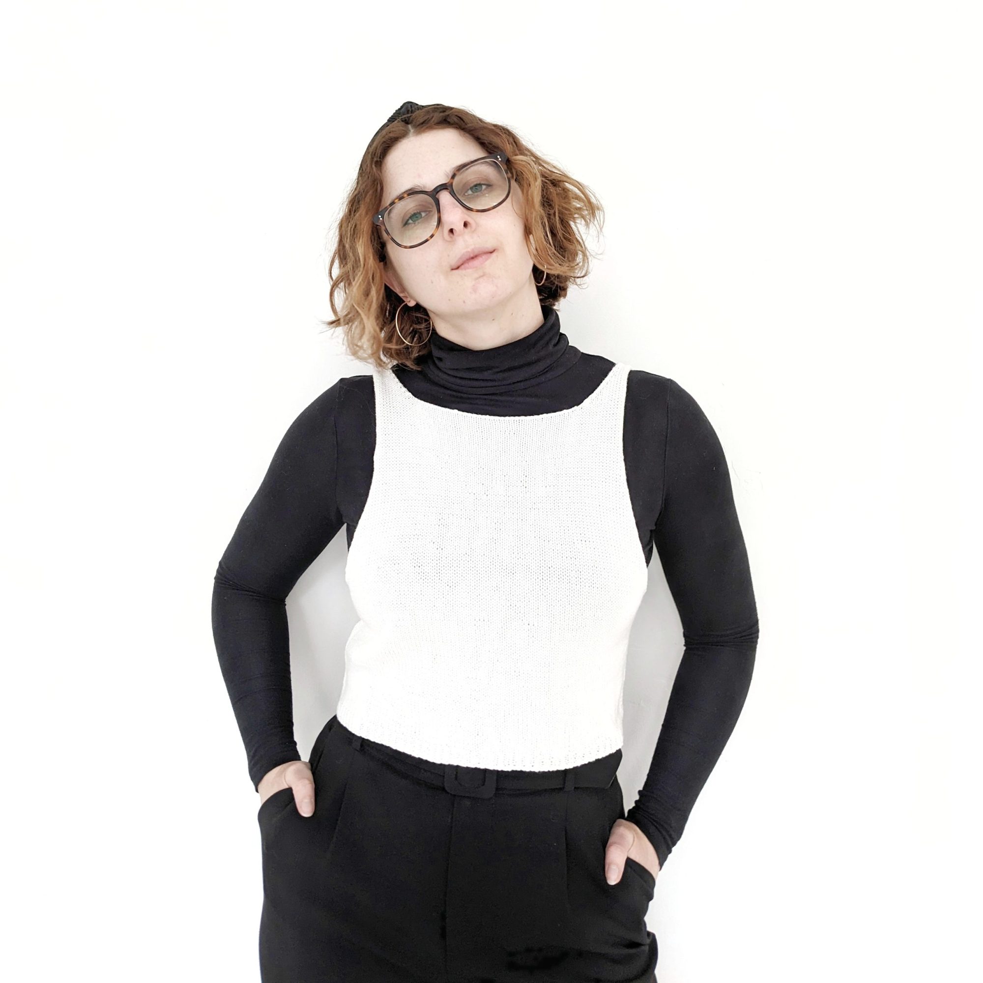 FREEWAY CROP KNITTING PATTERN by KNITS PLEASE – Knits Please